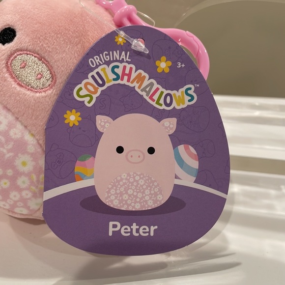 Squishmallows | Other | Nwt 35 Peter The Pig With Floral Belly Easter ...